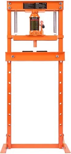 Hydraulický, podlaha s rámem H 12 tun, lisovací desky