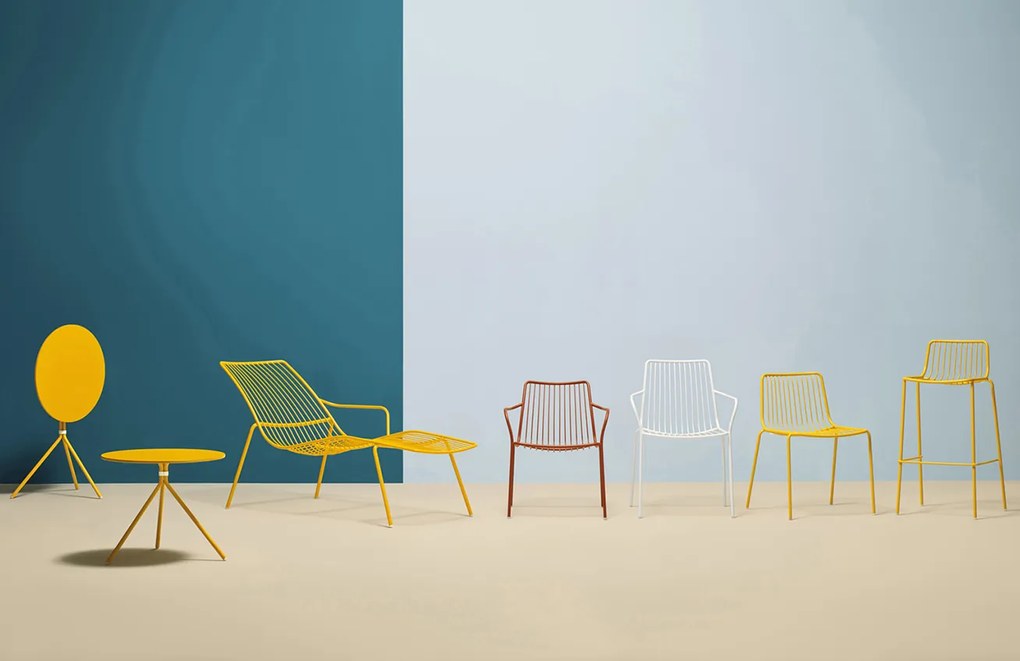 Pedrali Barová židle Nolita 3657, žlutá
