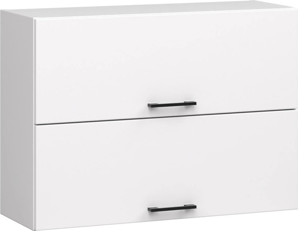 Závěsná kuchyňská skříňka Olivia W80 G2 bílá