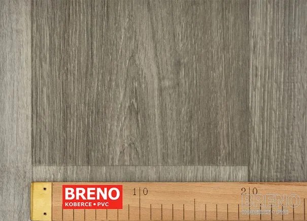 Breno PVC TOPTEX Lime Oak 796M – tmavší dřevo, šíře 400 cm