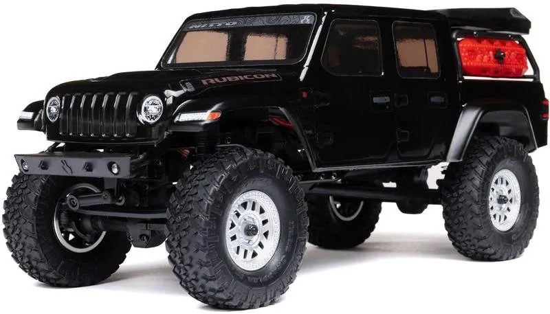 Axial scx24 jeep gladiator 1:24 4wd rtr černý