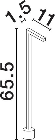 Sloupkové LED svítidlo NOVA LUCE PIPE 5W 3000K IP65 9060263