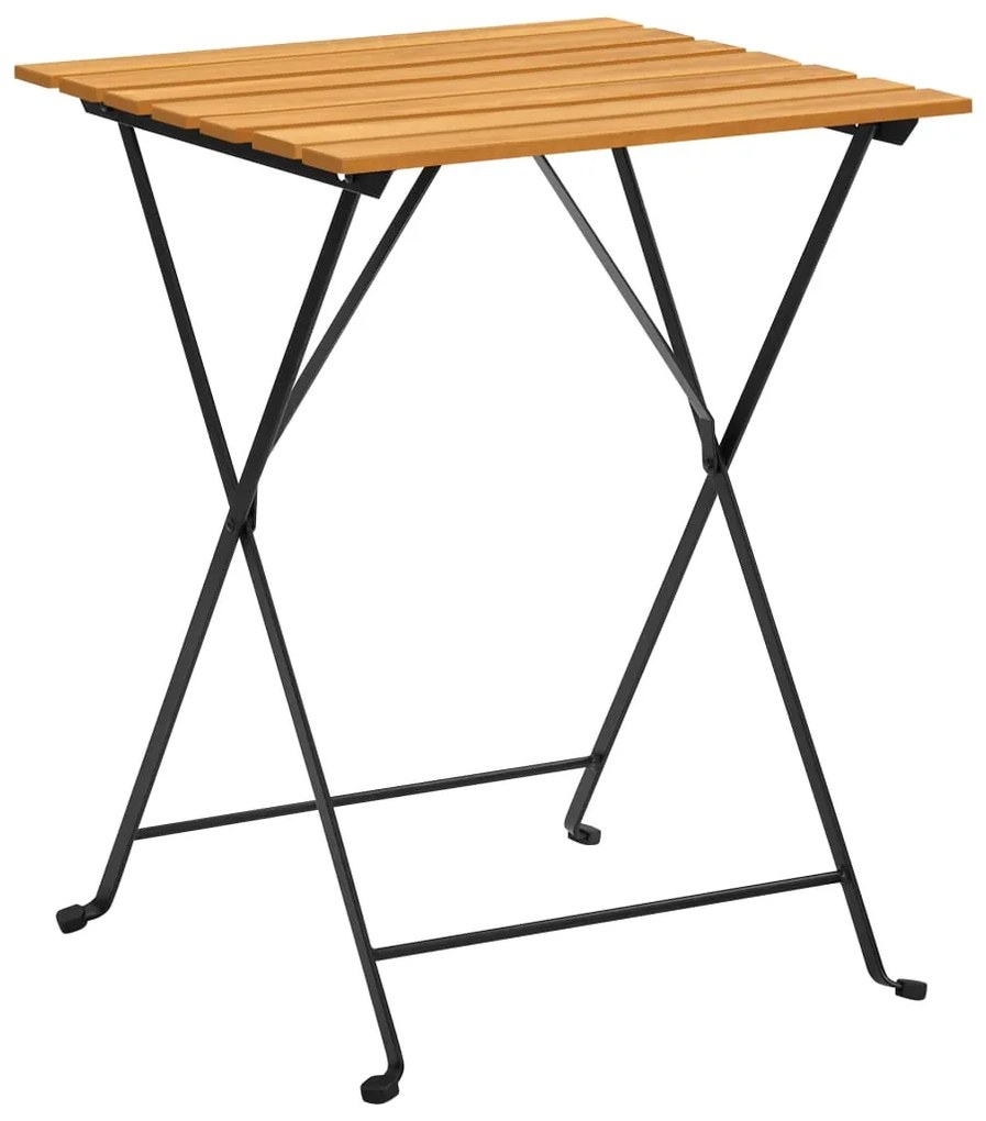 vidaXL Bistro stolek 55 x 54 x 71 cm masivní akáciové dřevo