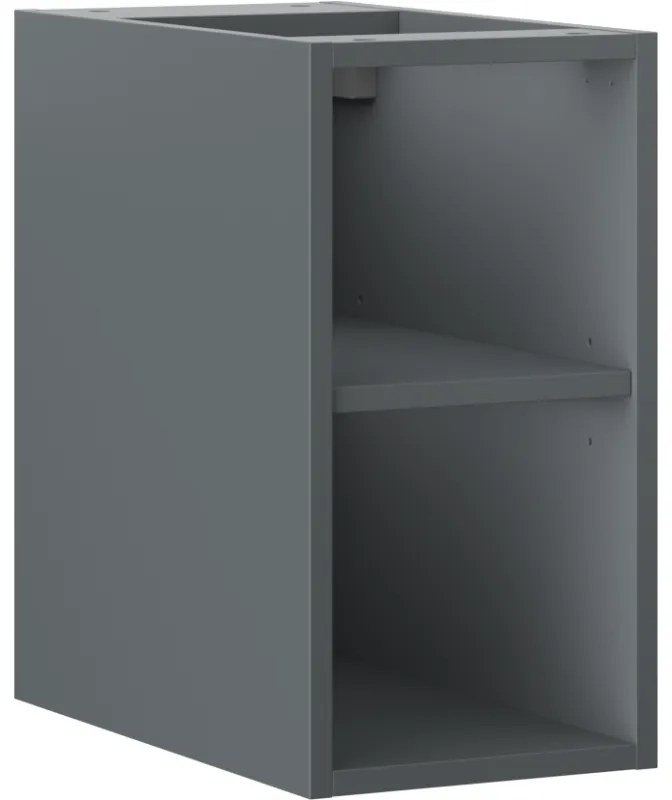 Mexen Box-A otevřená skříňka s policí 25 cm, grafit mat - 91AX2-0250-470-0-66