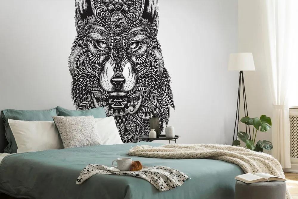 Samolepící tapeta samotářský vlk - 375x250 cm