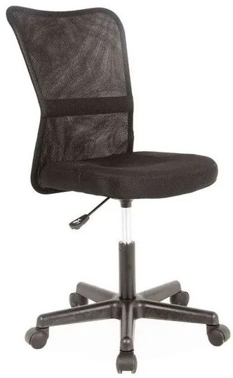Kancelářská otočná židle Q-121 - černá