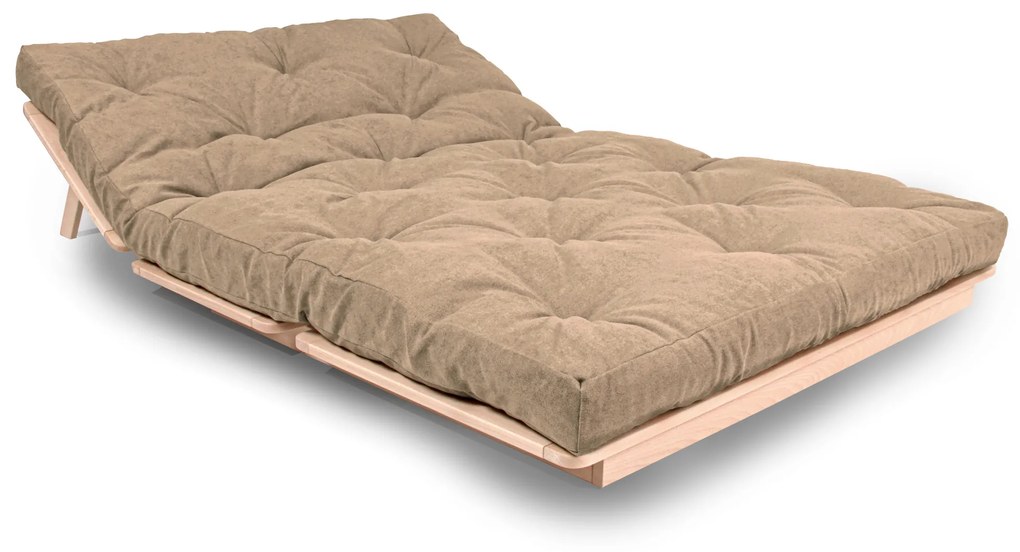 Rozkládací futonová pohovka LAYTI 02 140 cm z - výběr z 9 provedení