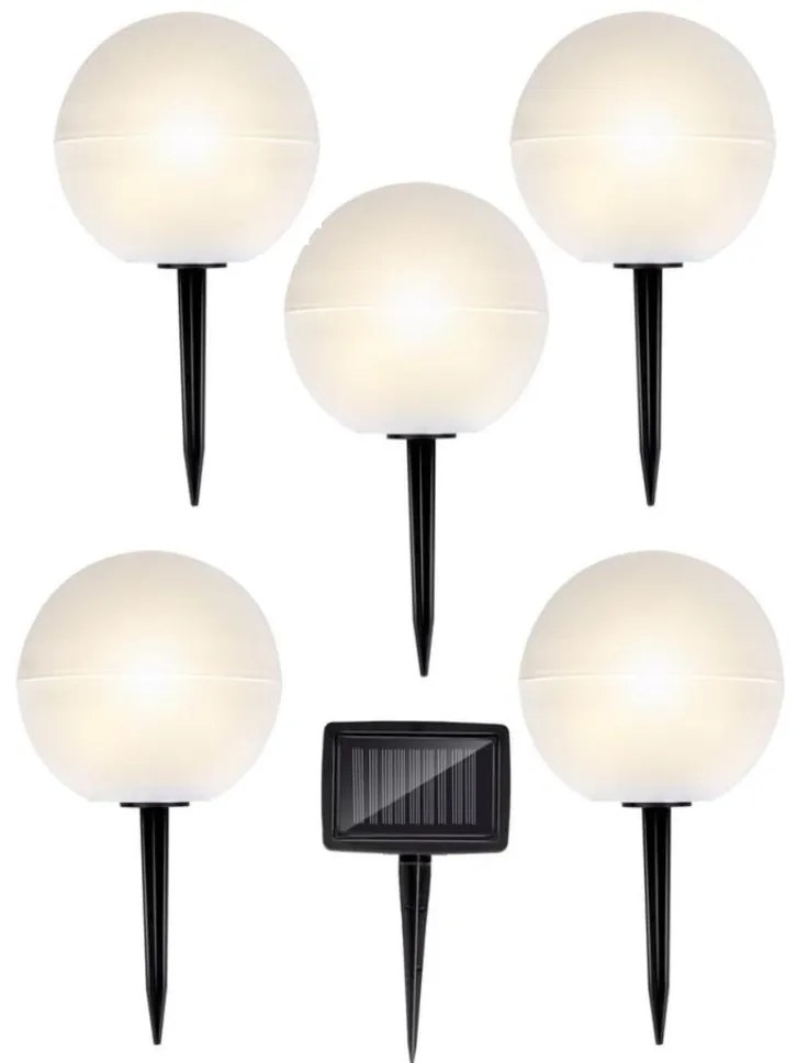 SADA 5x LED Solární svítidlo LED/3,2V multicolor