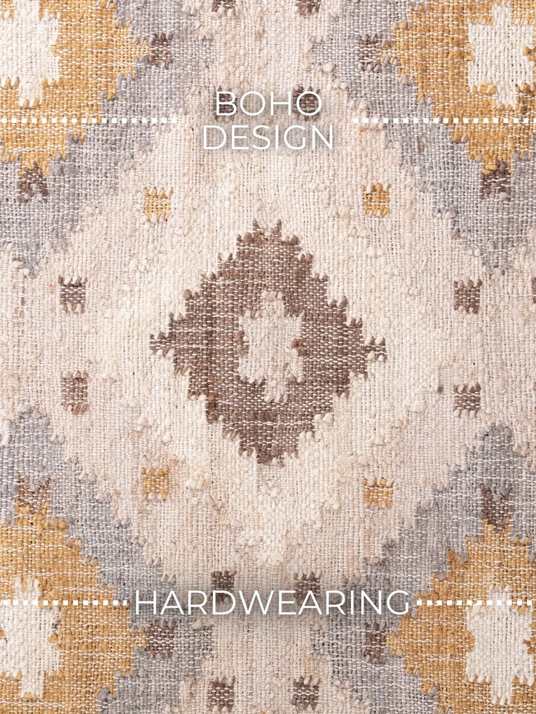 ELLE Decoration, Kusový koberec Imani 106261 Cream/Multi z kolekce Elle, 120x170, vícebarevná, kuchyně