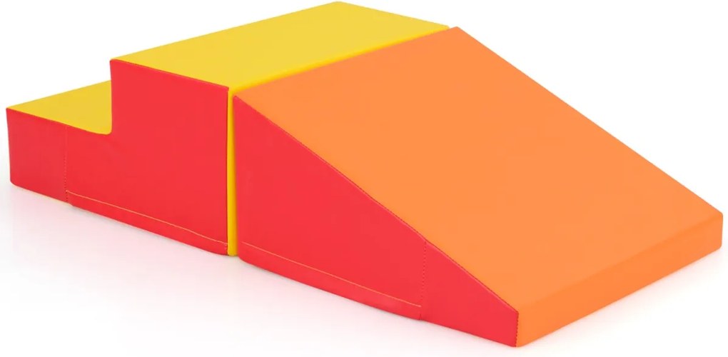 Costway 2 kusy. Kinder Schaumstoff Bausteine zum Toben a Klettern Softbausteine