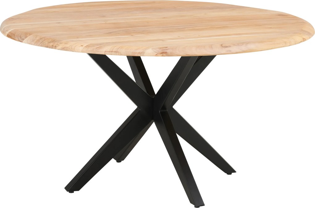 XXXLutz JÍDELNÍ STŮL, akácie, přírodní barvy, 140/140/76 cm MID.YOU - Jídelní stoly - 000729001001