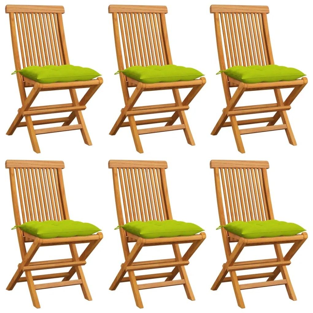 Zahradní židle s antracitovými poduškami 8 ks masivní teak