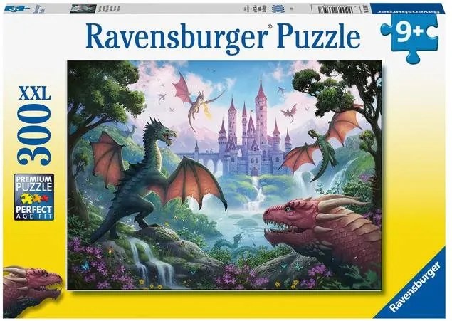 Puzzle ravensburger puzzle 133567 magický drak 300 dílků