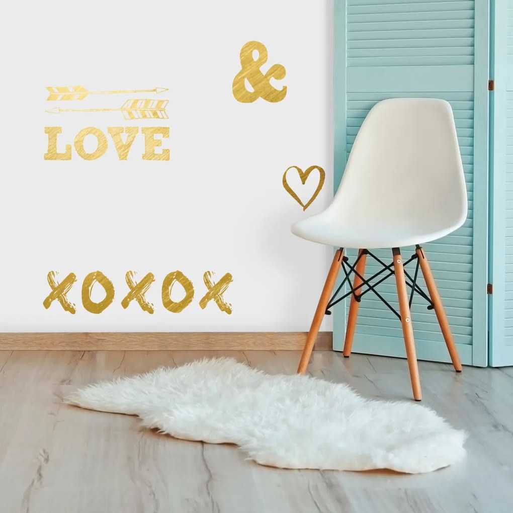 York Wallcoverings Samolepící nápis na zeď LOVE