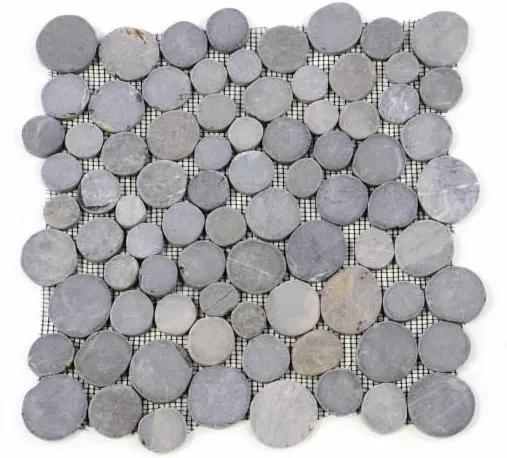 Garth Mozaika z andezitu - šedá obklady - 1x síťka
