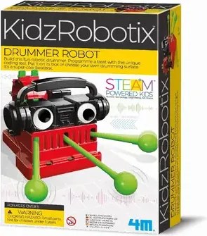 4M Robot bubeník / od 5 let
