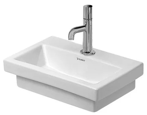 Keramické umyvadlo klasické DURAVIT 2ND FLOOR  40x30 cm bílé 07904000791