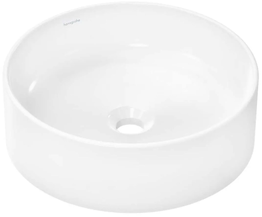 Hansgrohe Xuniva S - Umývátko na desku, průměr 40 cm, bez přepadu, bílá 60164450