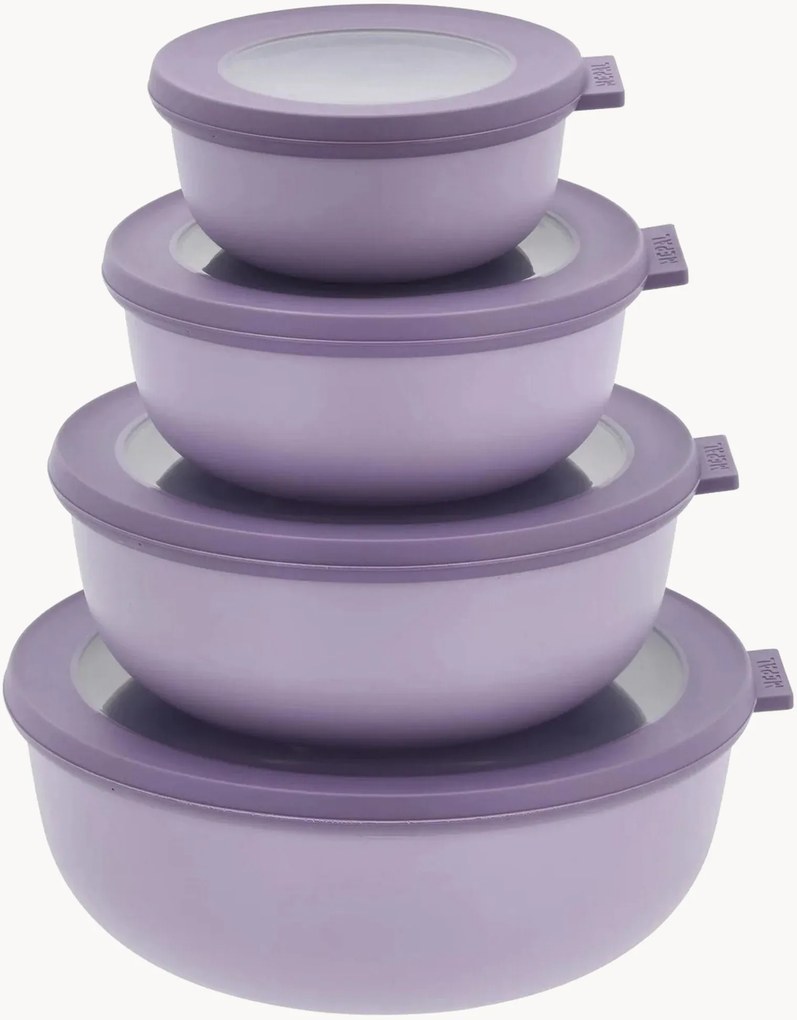 Sada dóz Cirqula Nordic Lilac, 4 díly