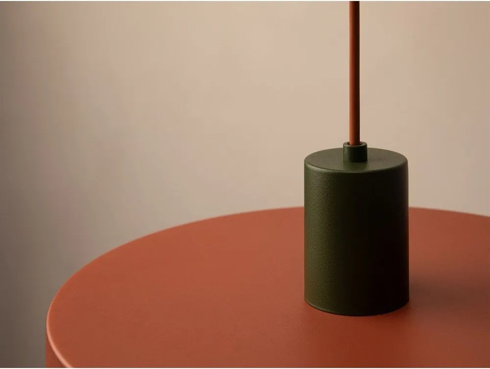 Kovové závěsné svítidlo v cihlové barvě ø 30 cm Ori – Micadoni