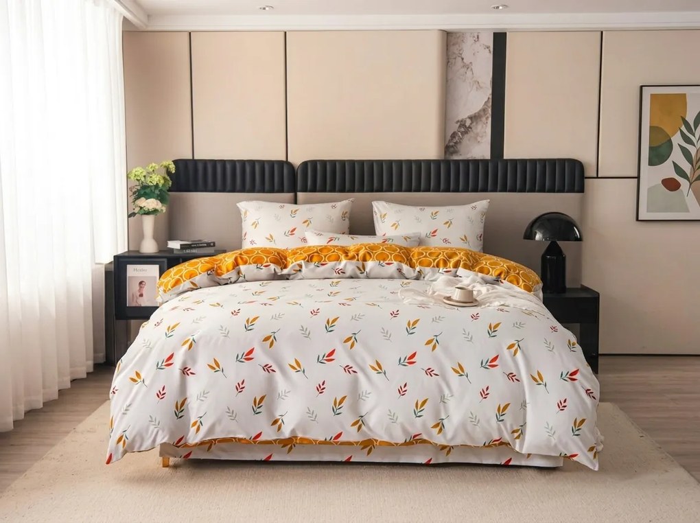 Povlečení z mikrovlákna VELIORA bílé Rozměr povlečení: 70 x 90 cm | 140 x 220 cm