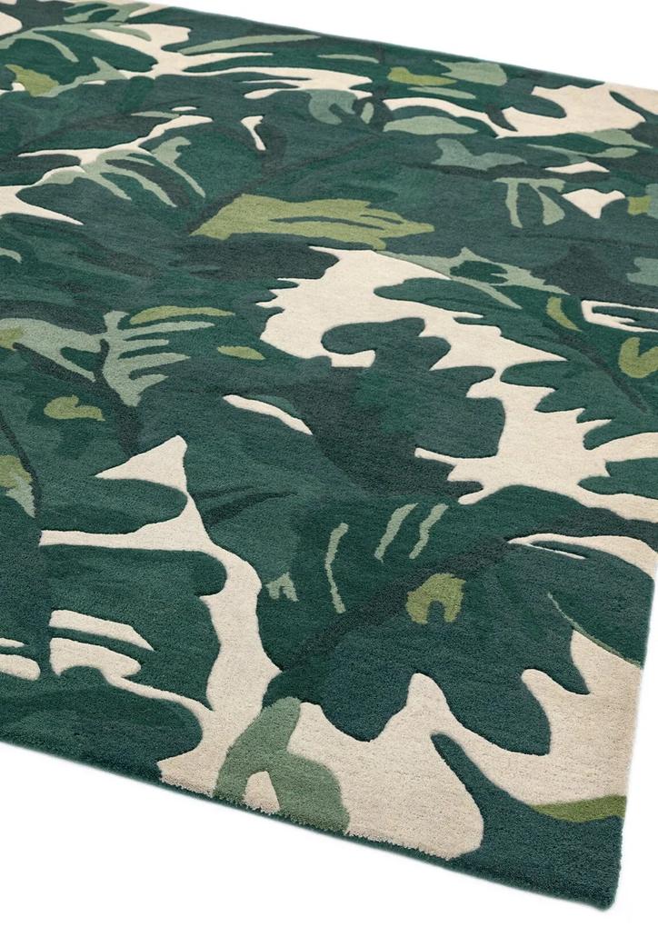 Tribeca Design Kusový koberec Blondie Palm Green Rozměry: 200x300 cm