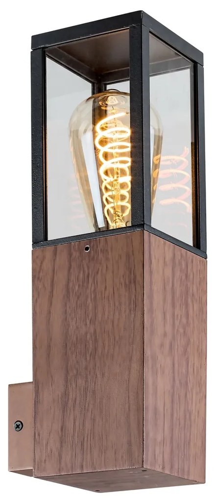 Rabalux 7195 venkovní nástěnná lampa s dřevěnými  prvky Wales