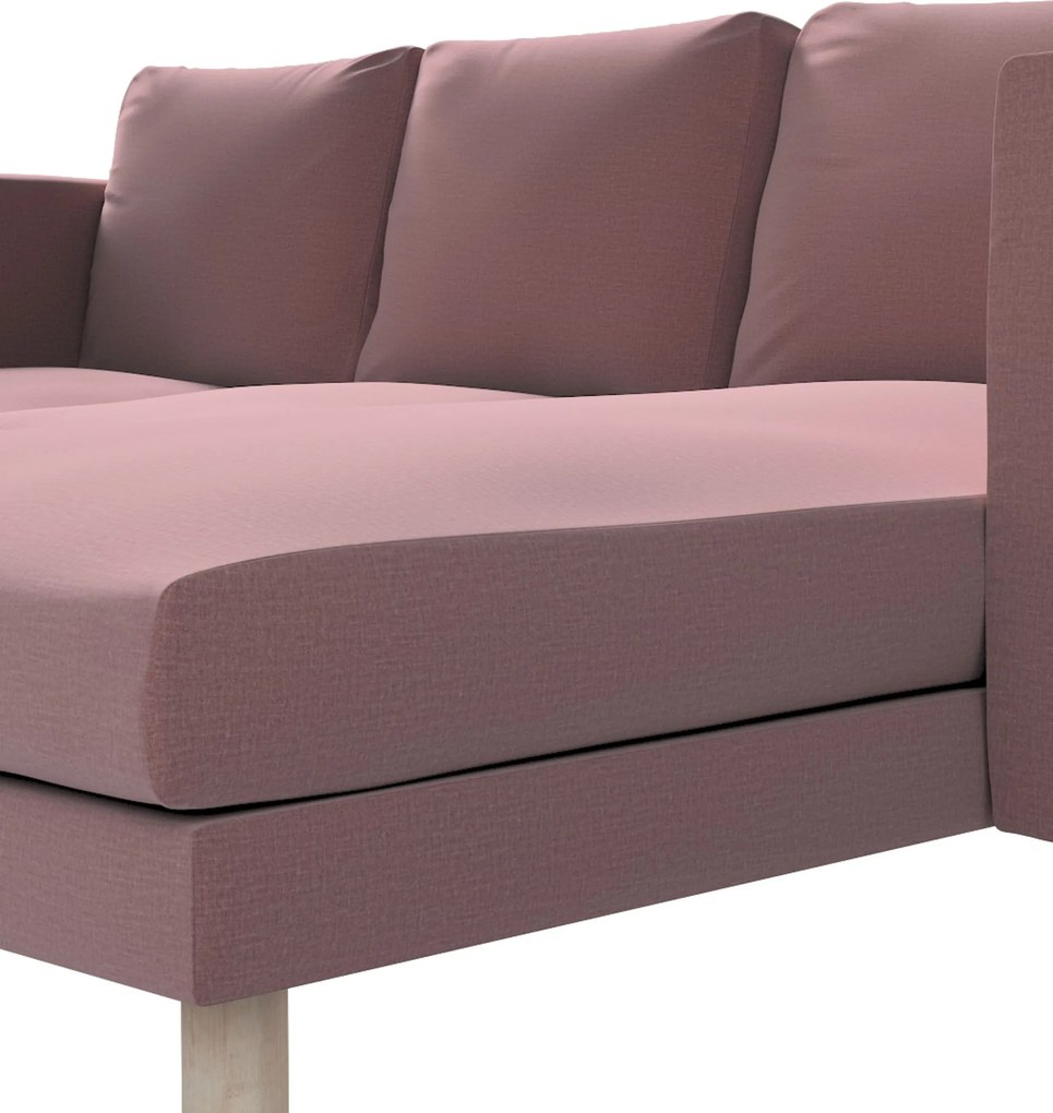 Potah na pohovku IKEA Norsborg 3-místná se šezlongem barva fialová látka sametová