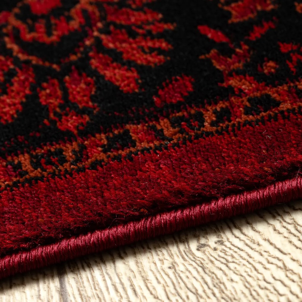 Dywany Łuszczów, Kusový koberec Orient 5125 vínový, 180x270, červená, kancelář