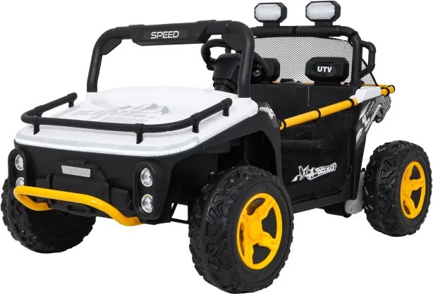 Elektrické autíčko Buggy UTV SPEED bílé
