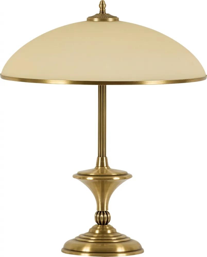 Mosazná stolní lampa 483 Neptun (Braun)