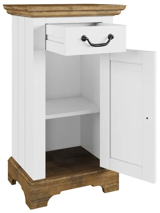 Massive home | Koupelnová skříňka Tanganika bílá - VÝPRODEJ MH616W