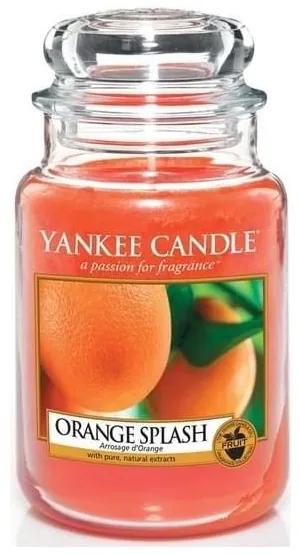 Vonná svíčka Yankee Candle Orange Splash, velká
