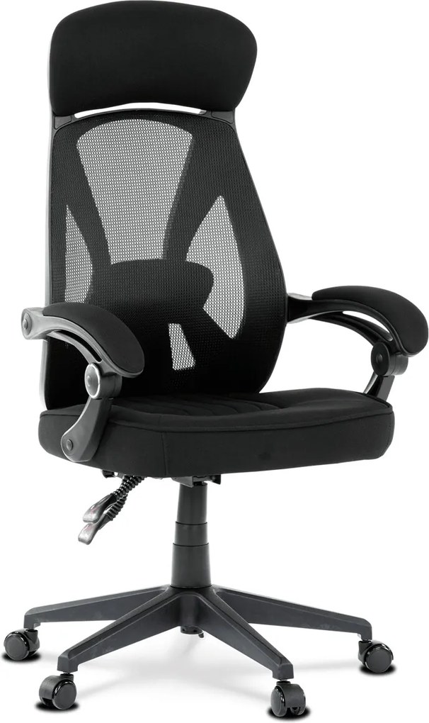 Ergonomická kancelářská židle VIGELTI - černá síťovina