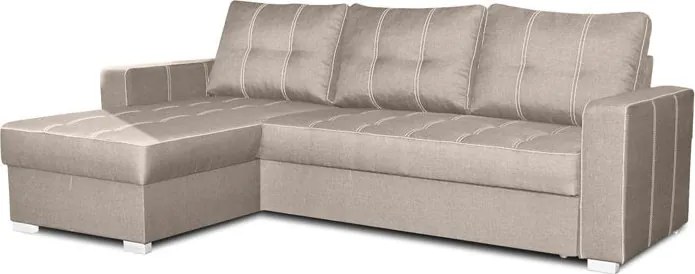 Casarredo - Komfort nábytek Rohová sedací souprava DURANGO, rozkládací s úložným prostorem, výběr barev | potah: inari 100