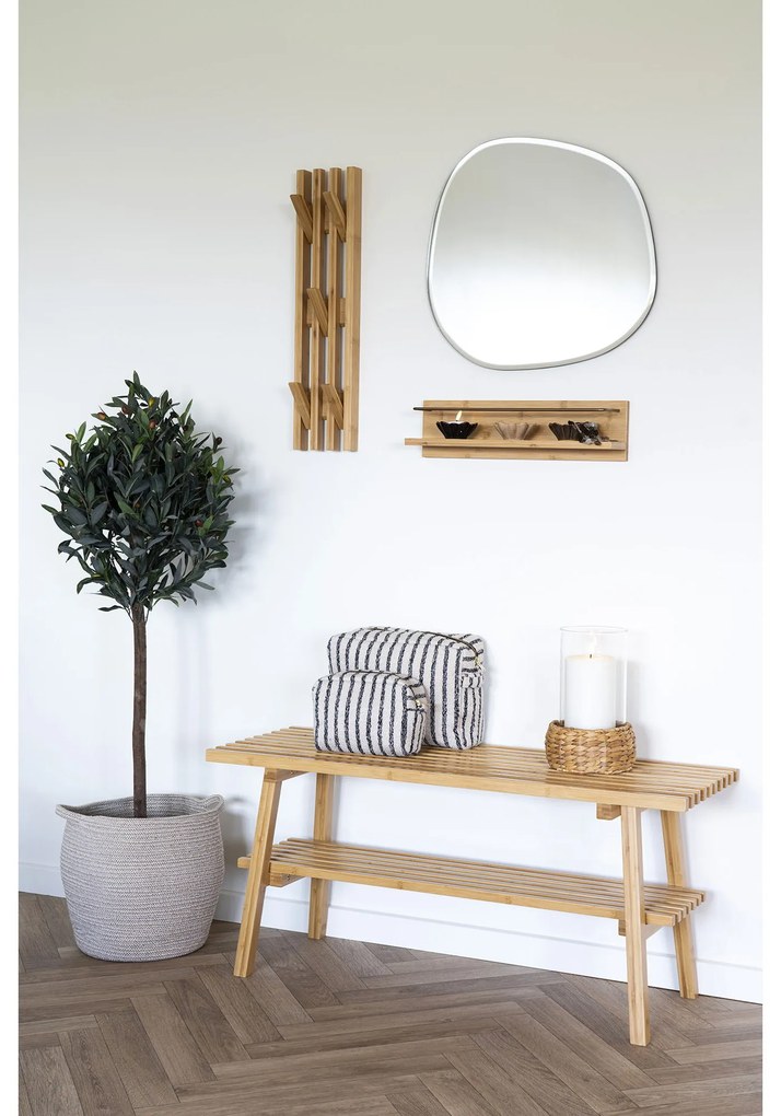 House Nordic Nástěnný věšák EMBER hnědý