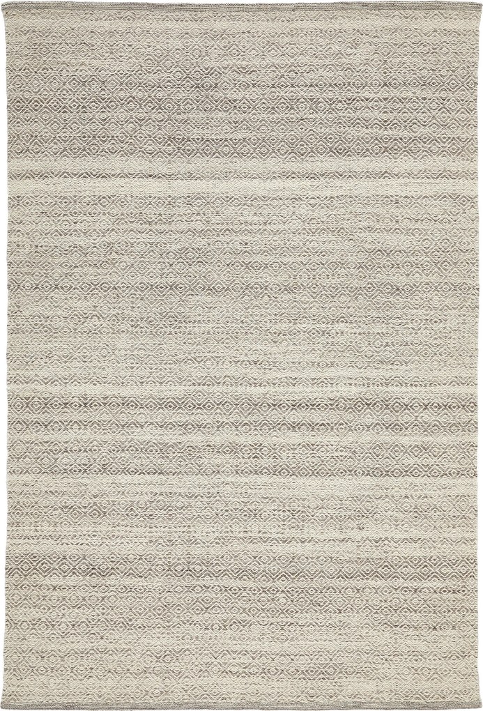 XXXLutz RUČNĚ TKANÝ KOBEREC, 130/190 cm, šedá Linea Natura - Vlněné koberce - 004649004261