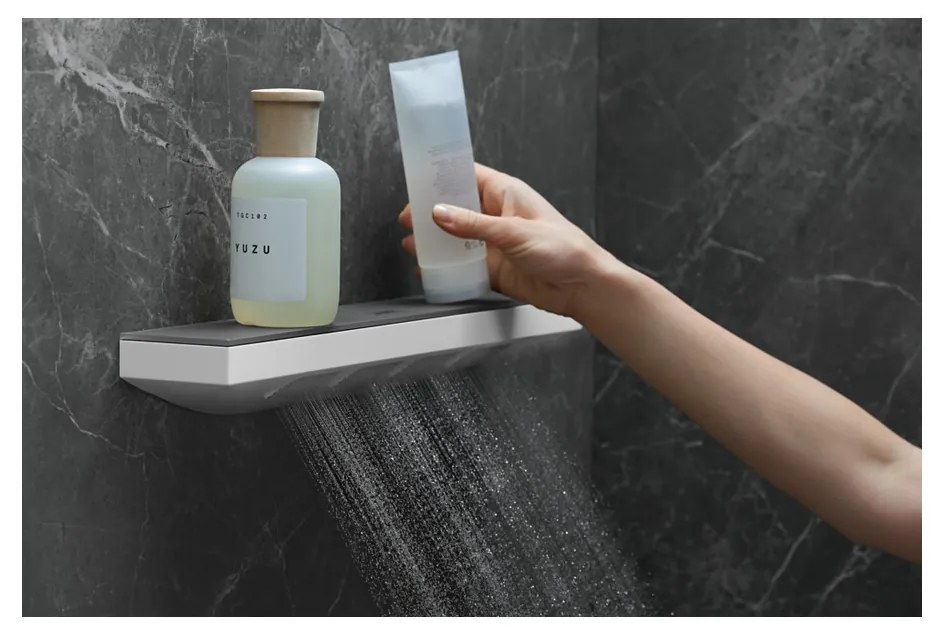 Hansgrohe Rainfinity, šíjová sprcha 500 1jet s poličkou, chromová, HAN-26243000