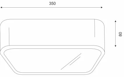 Stropní svítidlo NATURAL SQUARE 2xE27/15W/230V 35x35 cm borovice
