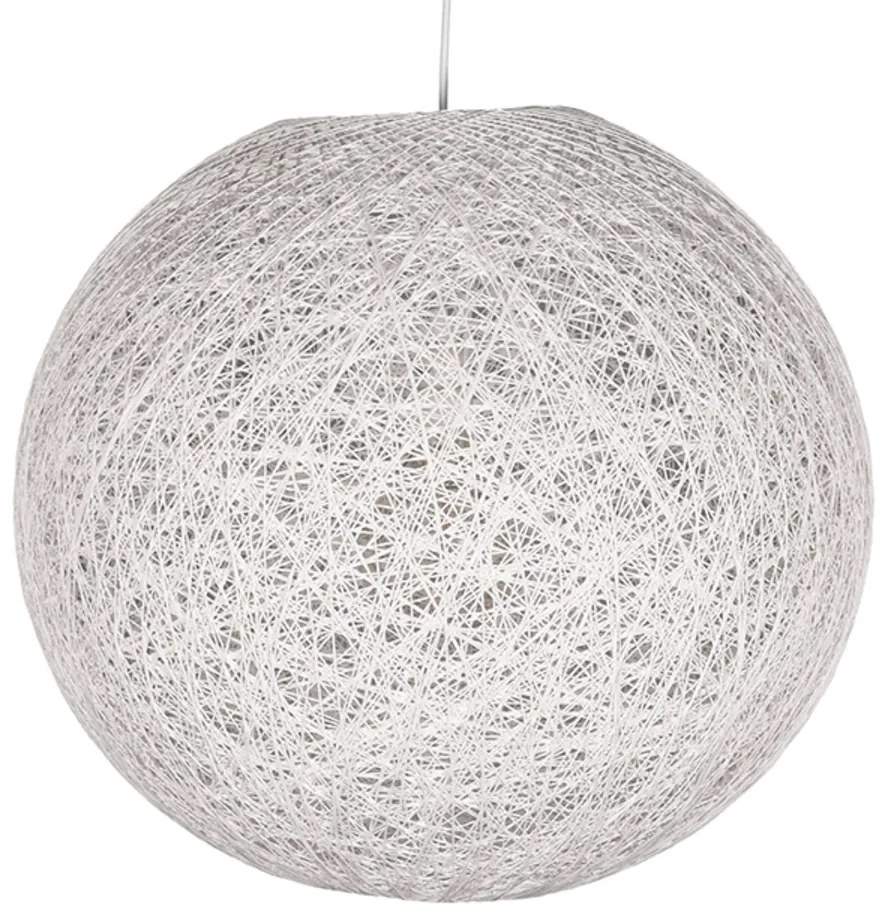 LABEL51 Závěsné světlo TWIST bílé 55cm QP-4040