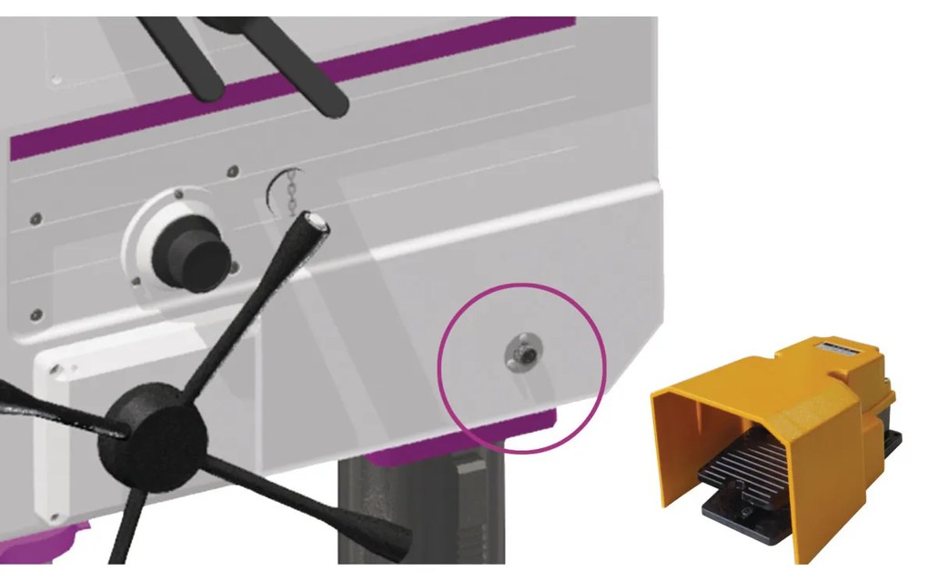 Sloupová převodová vrtačka OPTIdrill DH 45 V