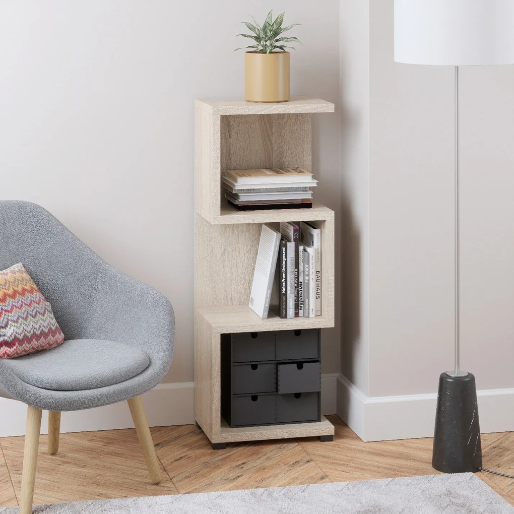 ADRK Furniture Regál MORI BS-MOI-S