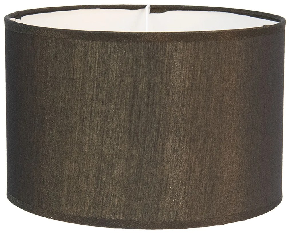 Zlatohnědé textilní stínidlo na lampu Godard - Ø 46*28 cm