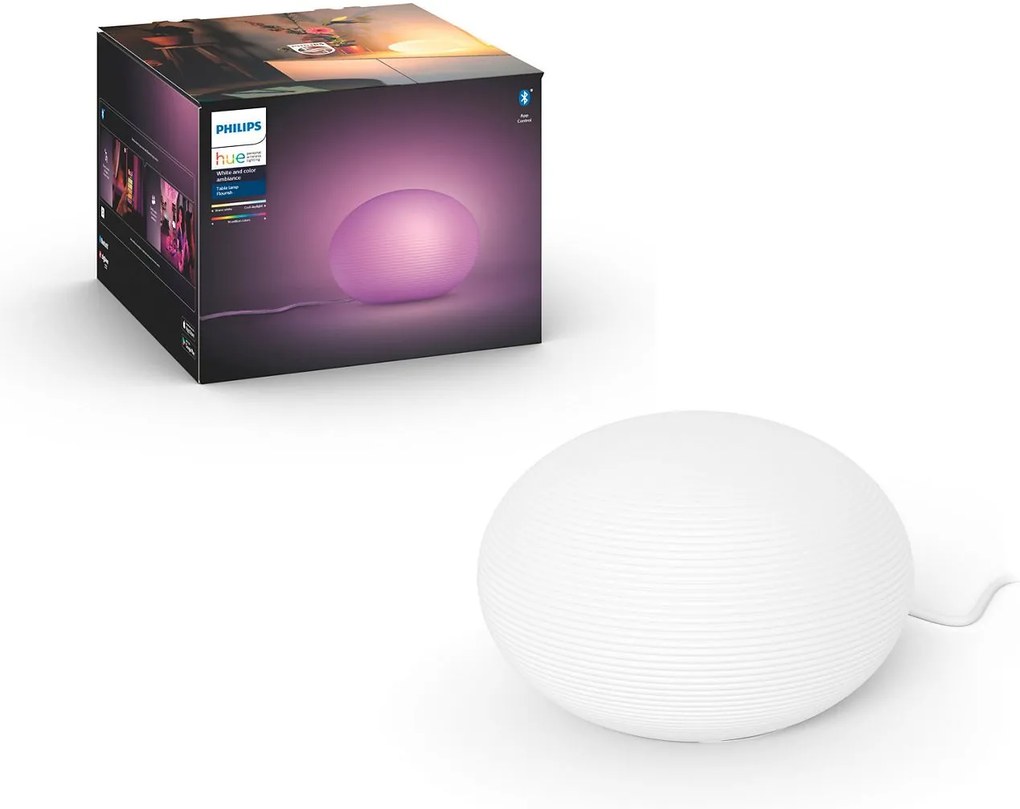 Stolní lampa philips hue white and color ambiance flourish 40904/31/p7