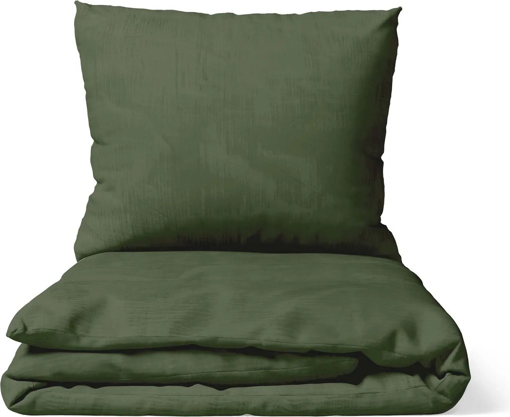 Mušelínové povlečení Green Velikost: 140 x 200 + 70 x 90
