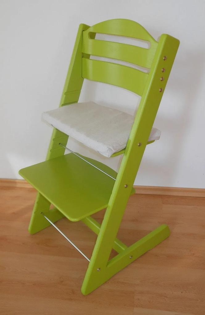 Rostoucí židle Jitro Baby světle zelená