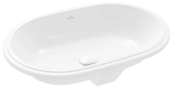 Villeroy & Boch ARCHITECTURA - Zápustné umyvadlo, 570x375 mm, bez přepadu, bílá alpin 5A766101