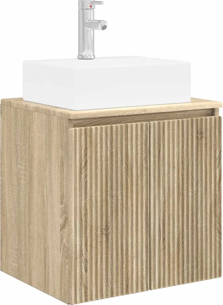 Sada koupelnových skříněk 3 ks Dub sonoma 49,5 x 41 x 62,5 cm 3405649