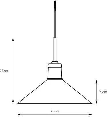 Markslöjd 108868 - Lustr na lanku VELA 1xE27/40W/230V mosaz/zelená