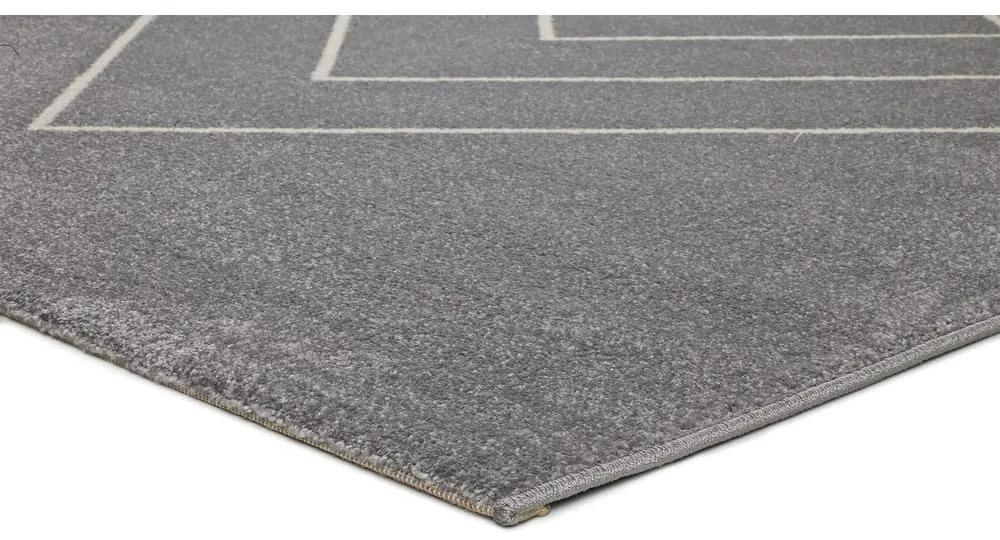 Šedý koberec Universal Breda, 160 x 230 cm